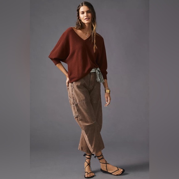 Pilcro | Sweaters | New Womens Pilcro Openback Cashmere Sweater | Poshmark